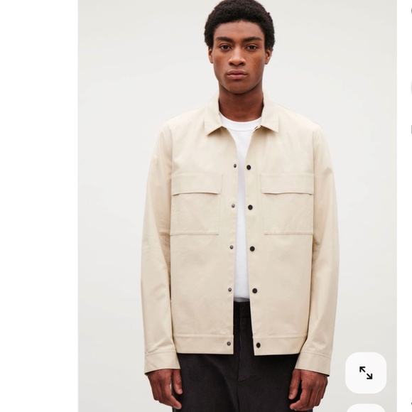 COS | Jackets & Coats | Cos Mens Cotton Blend Twill Chore Coat In ...
